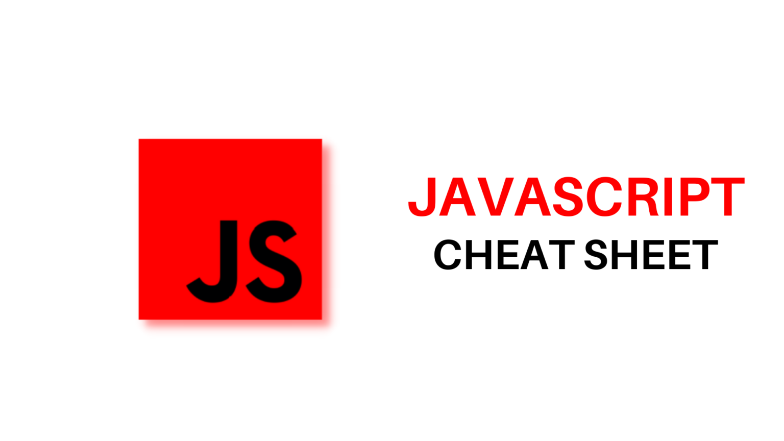 Top 4 Cheat Sheet For JavaScript Download PDF [updated 2021] - Buggy ...